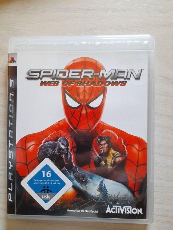 PLAYSTATION 3 SPIDER-MAN WEB OF SHADOWS (Gebraucht) in Wetzikon ZH für CHF 34 – mit Lieferung ...