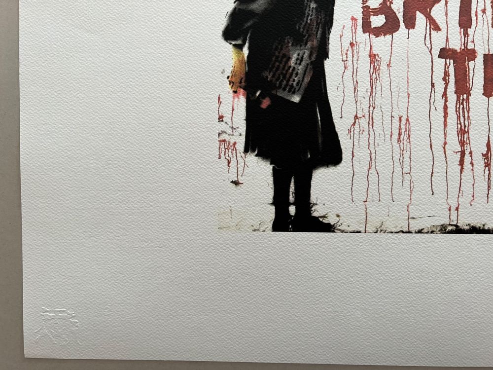 Banksy « Keep Britain Tidy » XL VERSION 29/150 | Kaufen auf Ricardo