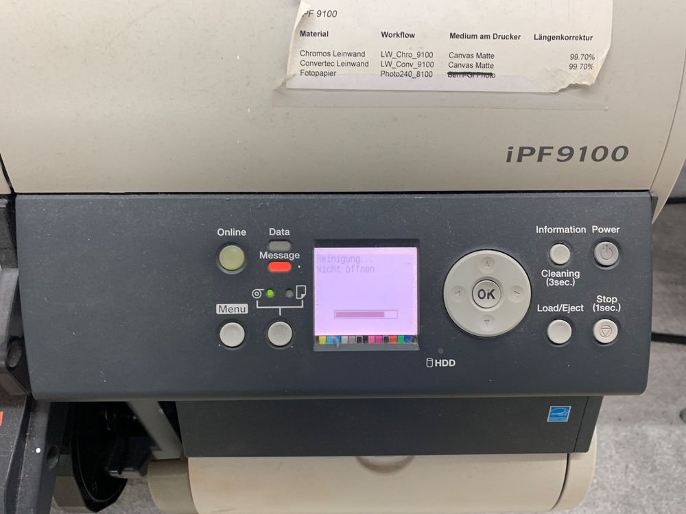 Plotter Canon iPF9100 (Defekt) in Bäch für CHF 1 – nur Abholung auf ...