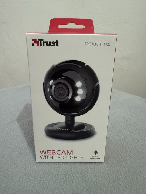 Trust Webcam Spotlight Pro - Ideal fürs Homeoffice! Neu! (Neu und ...