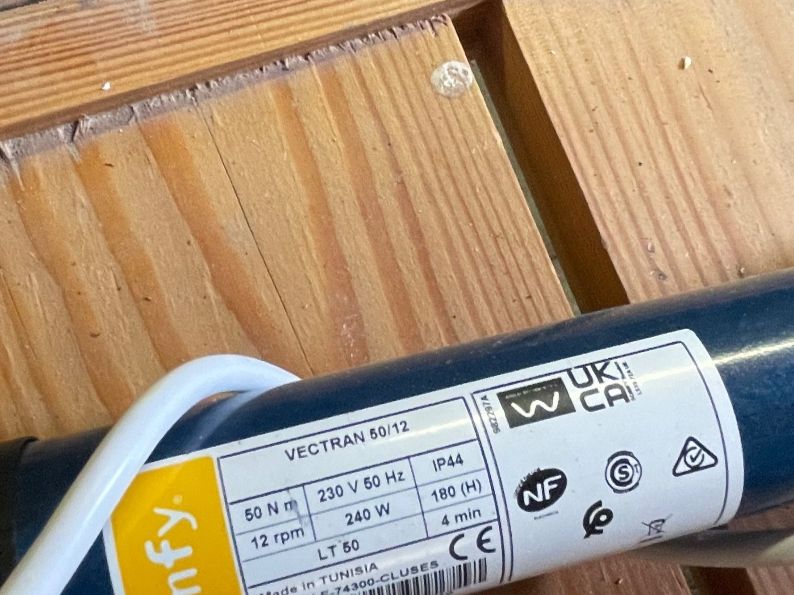 Somfy Vectran 50/12 Neuware Solus ø50 mm 12 rpm Rohrmotor (Neu (gemäss ...