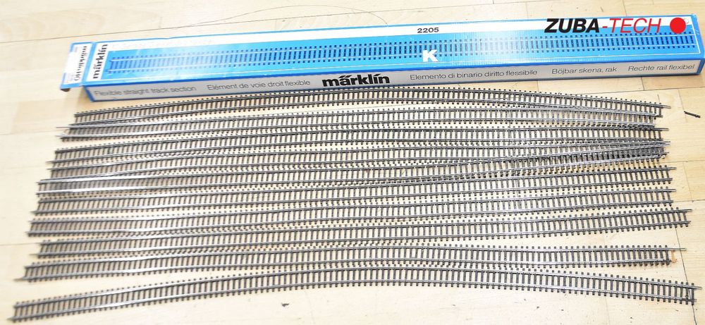 10x Märklin 2205 Flex - Gleis H0 mit OVP (Gebraucht) in St. Gallen für ...