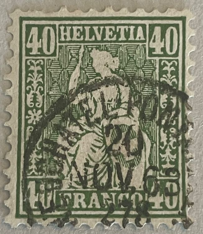 Sitzende Helvetia Nr. 34 | Kaufen auf Ricardo