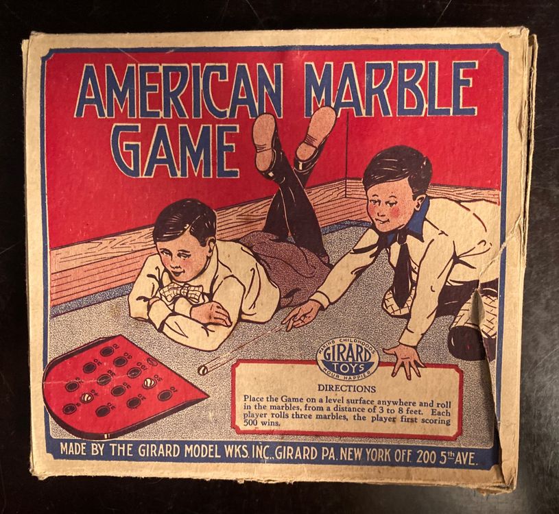 Vintage American Marble Games 1920 (Gebraucht) in Riniken für CHF 70 ...