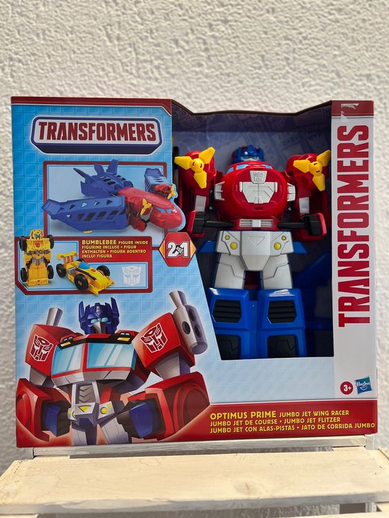 HASBRO INTERACTIVE Transformers Optimus Prime Jumbo Jet (Neu und ...