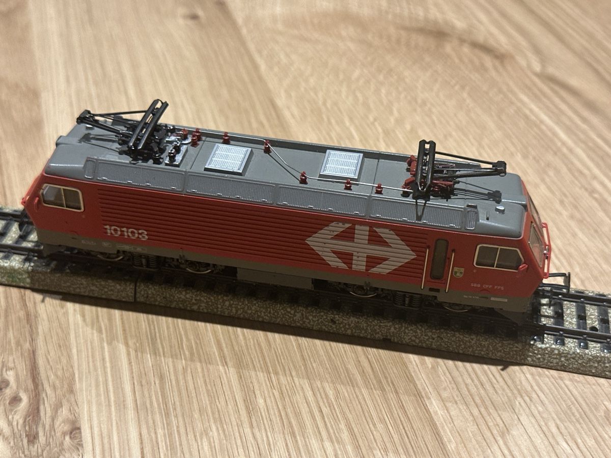 Märklin H0-WS SBB Re4/4 10103 funktionsfähig ab 39.- Top (Gebraucht) in ...