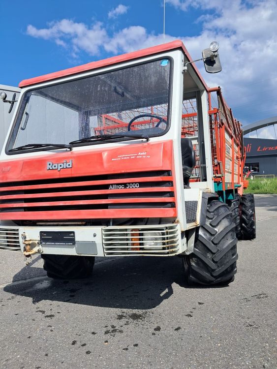 Rapid Alltrac 3000 mit Lüönd Favorit Ladewagen (Gebraucht) in Landquart für CHF 16000 – nur ...