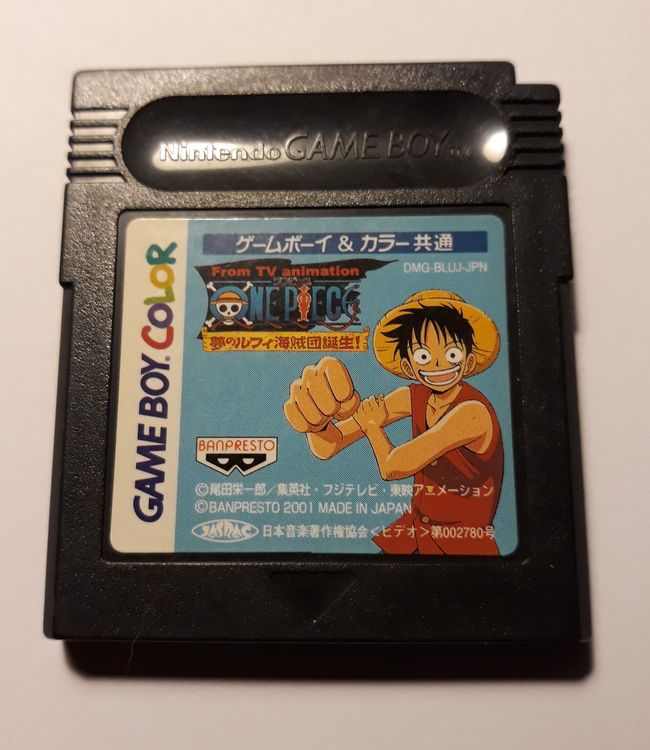 One Piece Yume no Luffy Kaizokudan Tanjou! ⚔️Game Boy JPN | Acheter sur ...