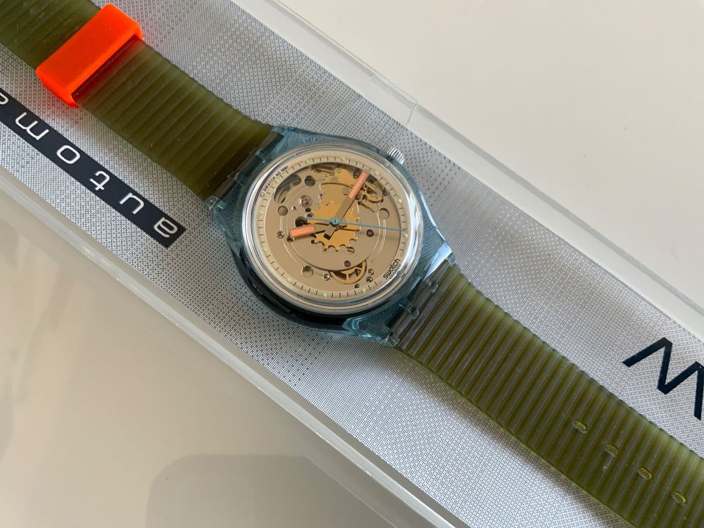 BLUE MATIC Swatch AUTOMATIC ungetragen - VINTAGE | Kaufen auf Ricardo