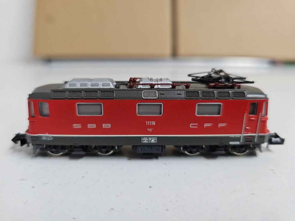 Minitrix lok Re 4/4 CFF 11116 pour N dès 1.-fr | Kaufen auf Ricardo