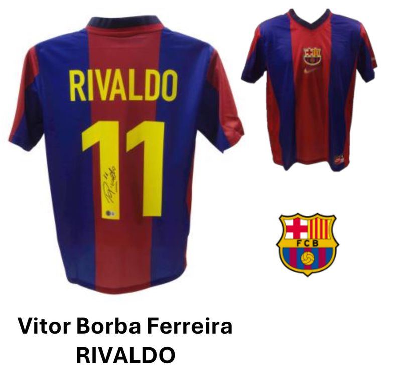 FC Barcelona - RIVALDO signed jersey (Gebraucht) in Oberglatt ZH für ...