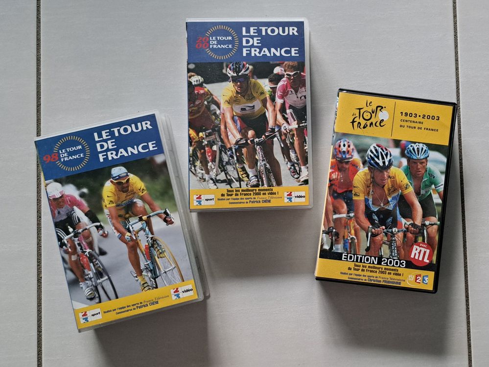 VHS Tour de France cycliste - 3 pièces collector | Kaufen auf Ricardo