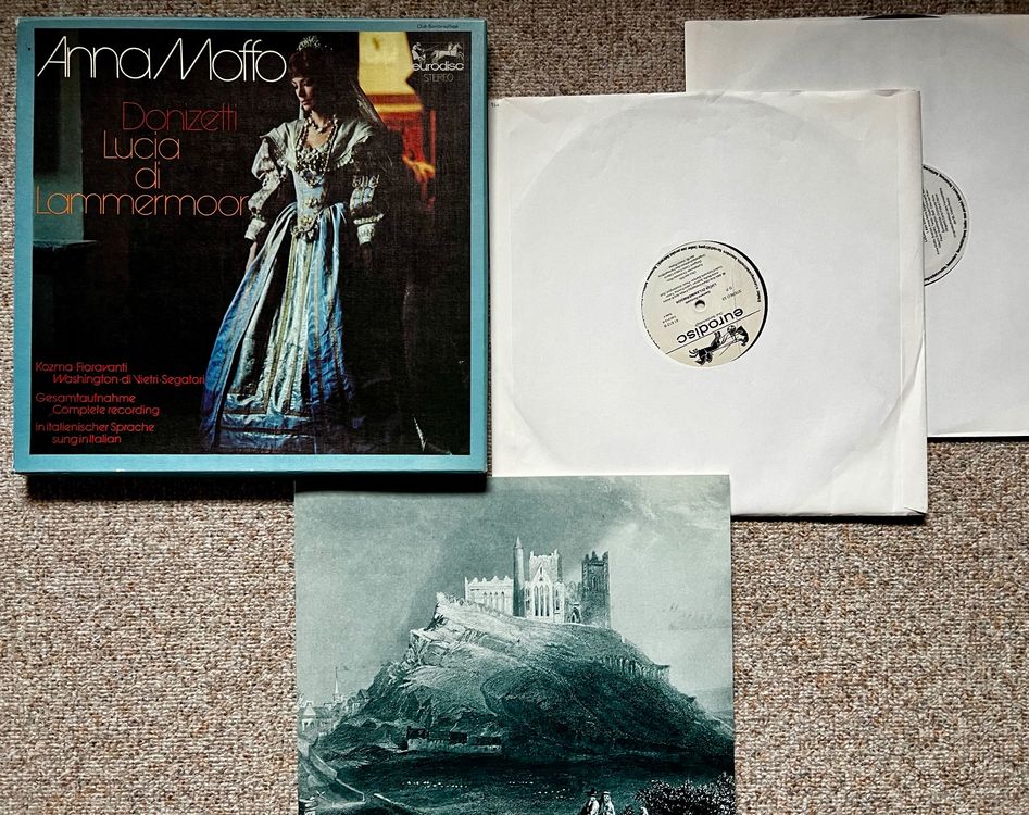 Donizetti Anna Moffo – Lucia Di Lammermoor 2 LP Box 🛀 TOP (Gebraucht) in Unterseen für CHF 12.9 ...
