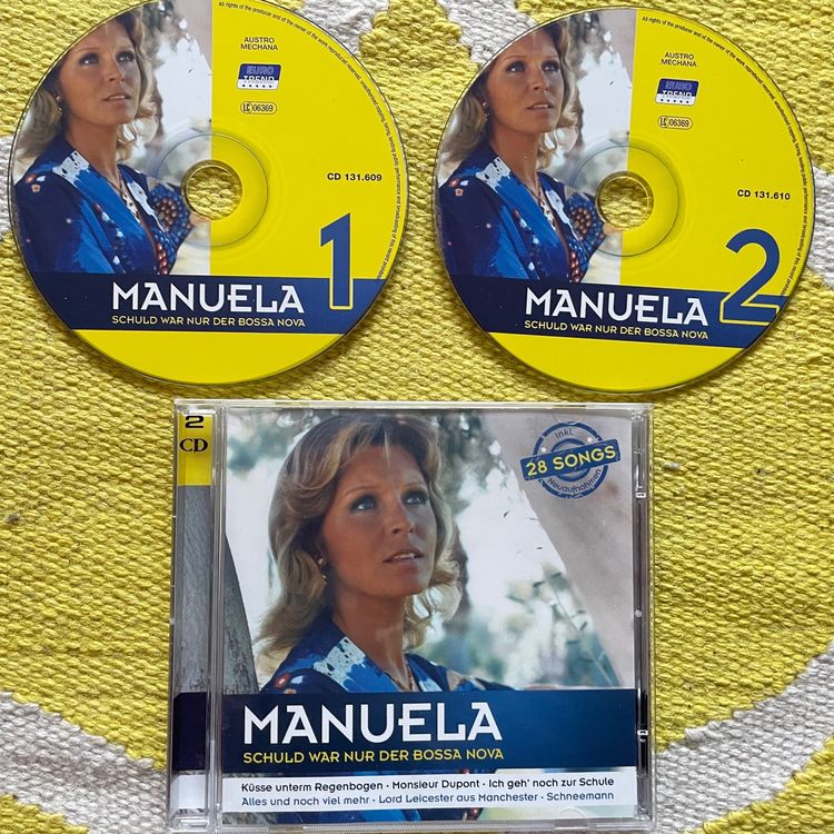 MANUELA-2CD BEST OF/SCHULD WAR NUR DER BOSSA NOVA (Gebraucht) in ...