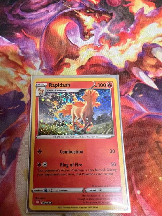Rapidash (CLC 005) / Pokemon TCG Classic (Neu (gemäss Beschreibung)) in ...