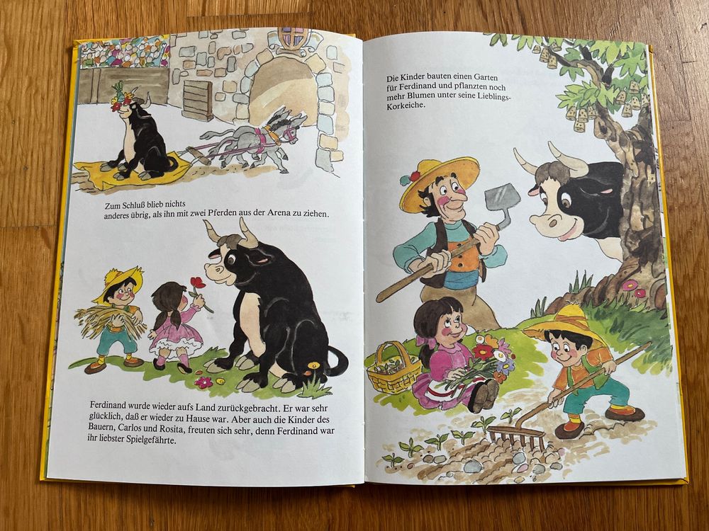 Bilderbuch "Ferdinand der Stier & die Räuber", Walt Disney (Gebraucht ...