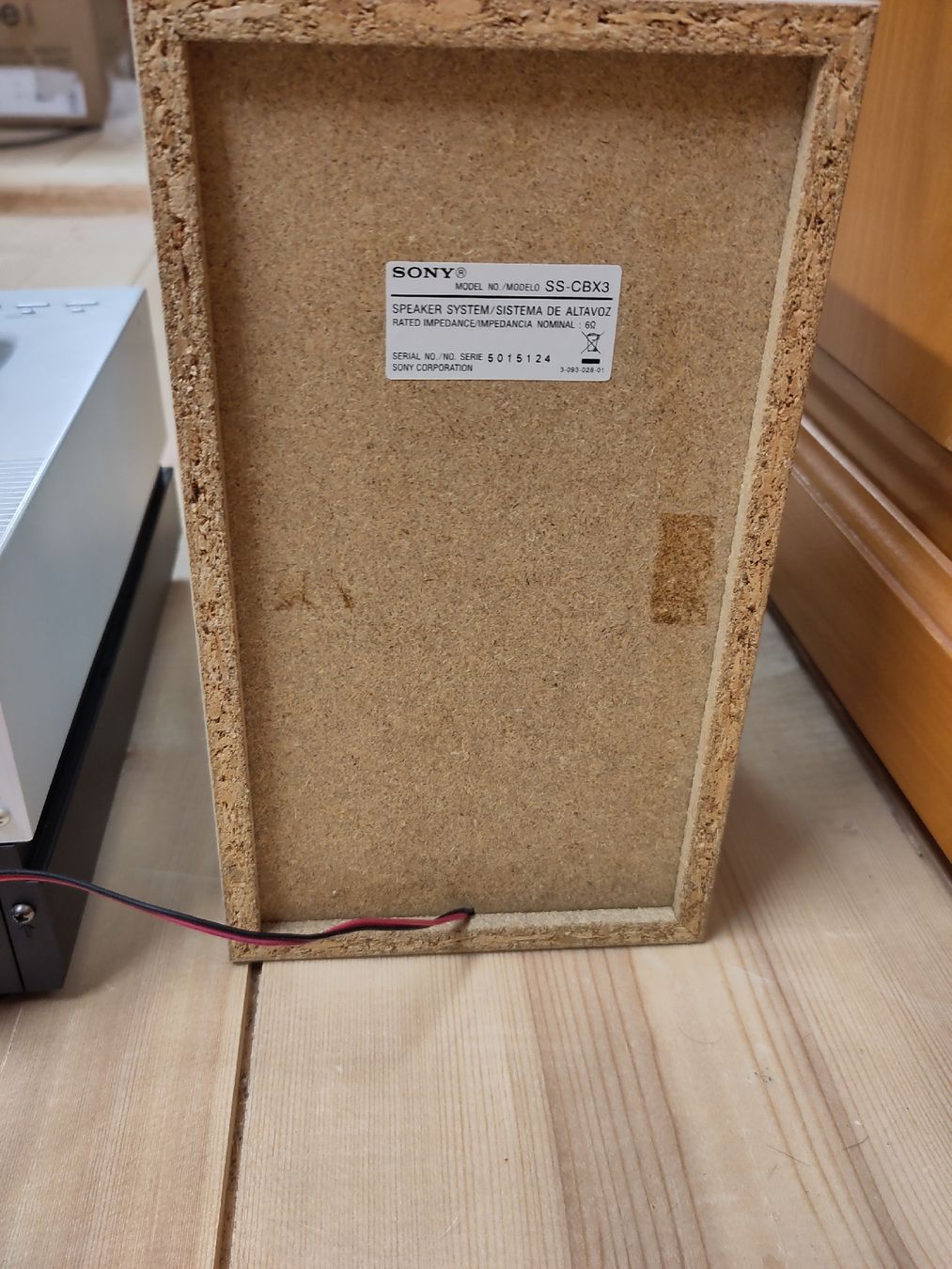 Mini-chaîne Sony CMT-BX 3 avec enceintes SS-CBX3. (D'occasion) à ...