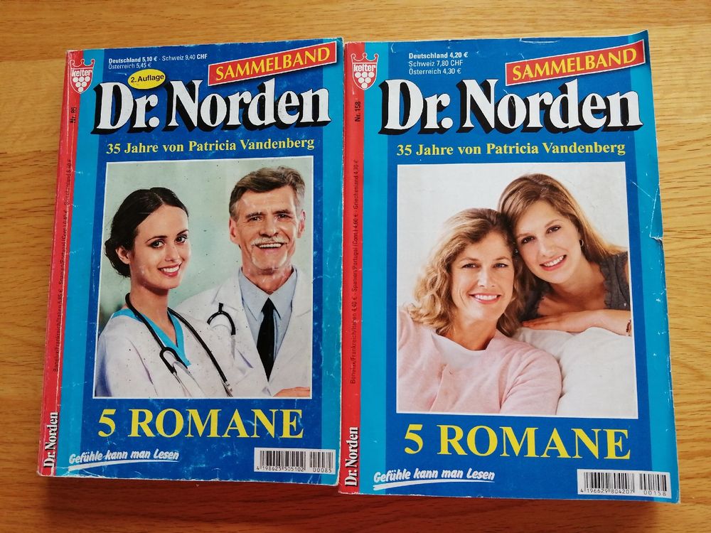 10 Dr. Norden Arzt-Liebesromane Patricia Vandenberg (Gebraucht) in ...