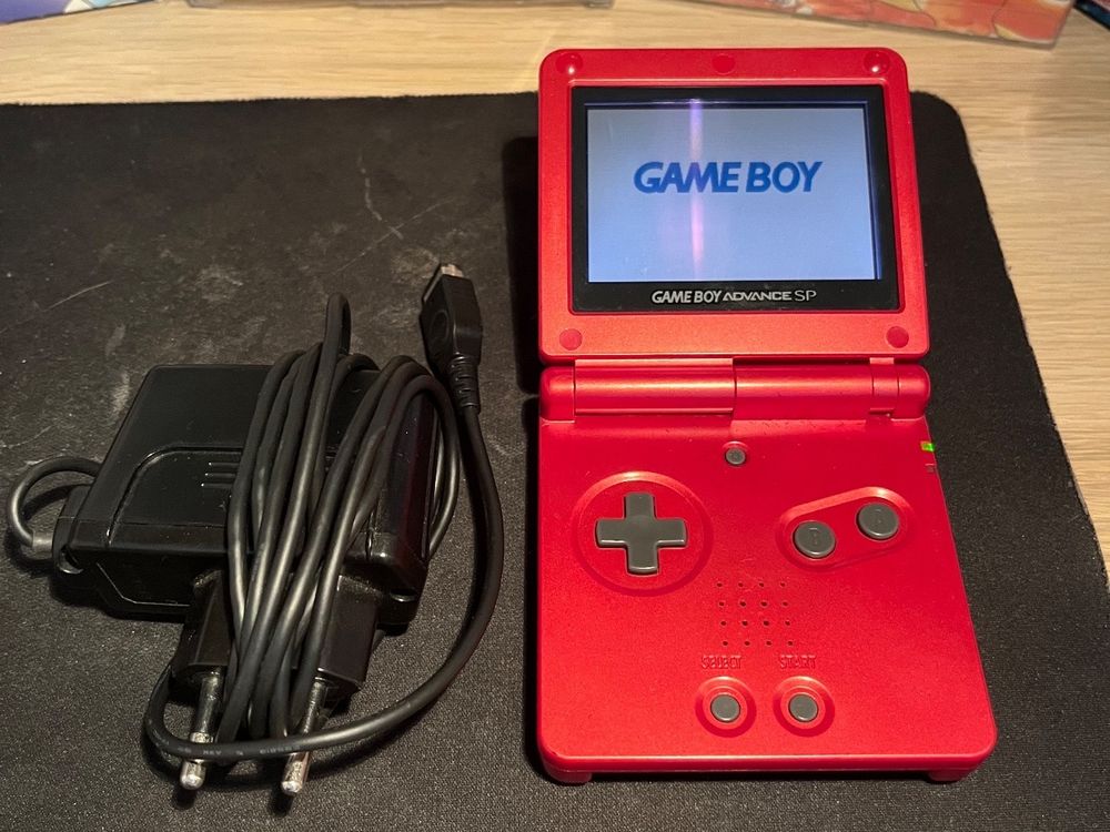 Gameboy Advance SP Rot Nintendo Original | Kaufen auf Ricardo