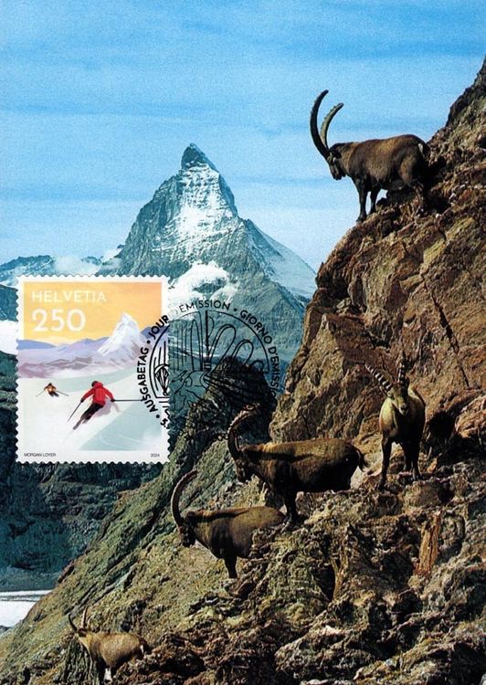 Maximumkarte CH Sehenswürdigkeiten - Zermatt (Neu (gemäss Beschreibung)) in Dottikon für CHF 6 ...