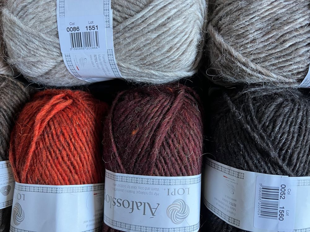 Diverse Alafoss Lopi Knäule, Islandwolle (Neu (gemäss Beschreibung)) in ...