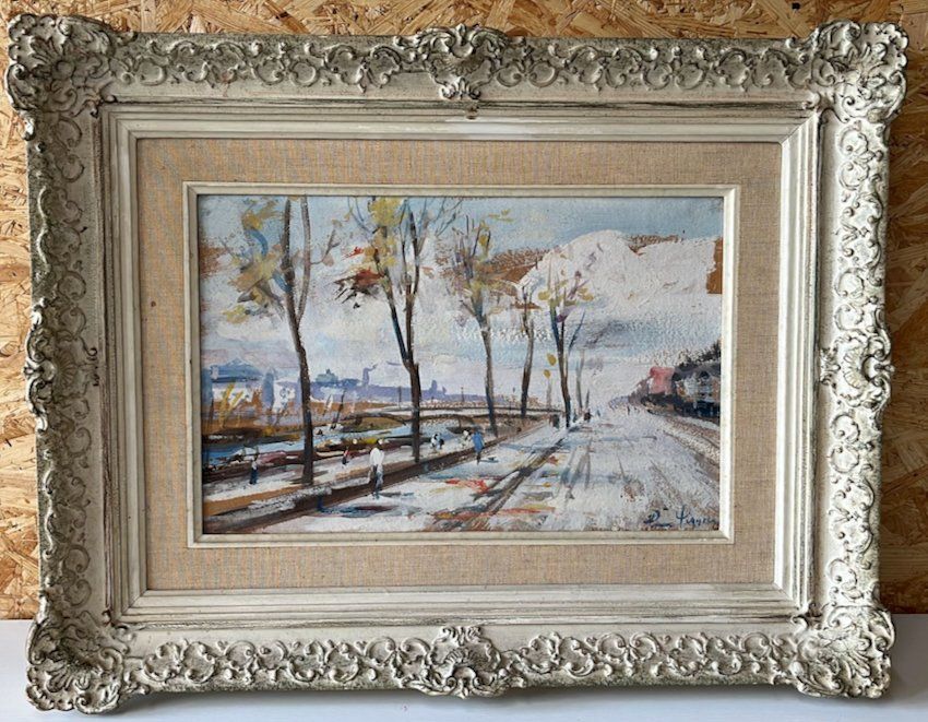 Gemälde Stadtszene, signiert Hans Soppera (ID M198) (Gebraucht) in ...