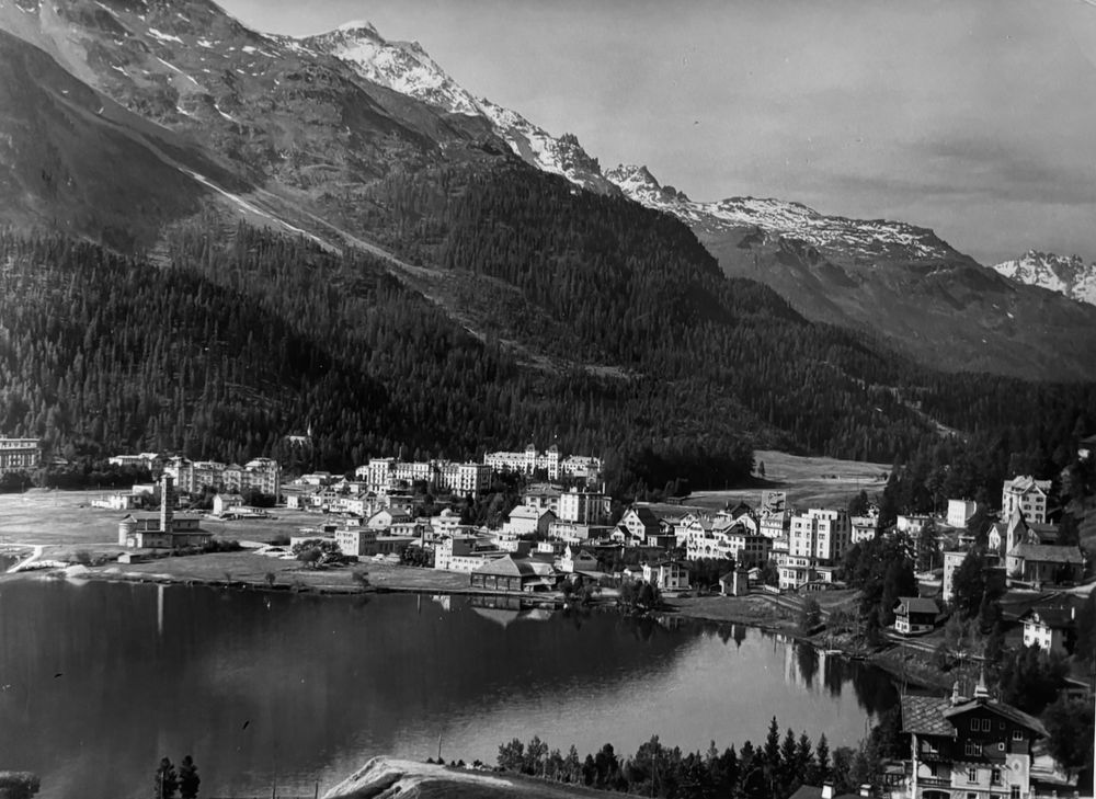 Vintage J.A. Cash, St. Moritz, Graubünden, keine AK (Gebraucht) in ...