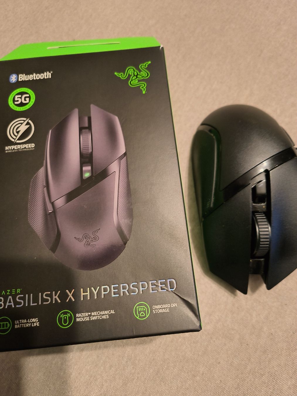 Razer Basilisk X Hyperspeed - Wireless Gaming Maus (Gebraucht) in ...