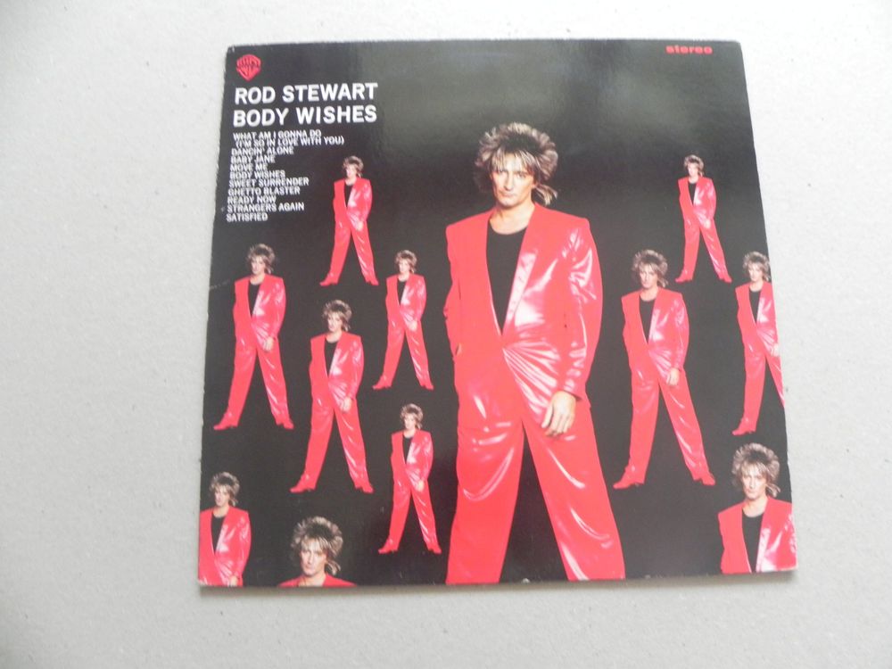 LP brit. Rock Pop Sänger Rod Stewart 1983 Body Wishes (Gebraucht) in ...