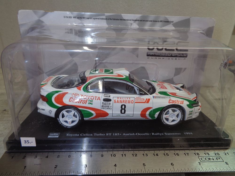 Altaya 1:24 Toyota Célica Turbo ST 185 Rallye Sanremo 1994 | Kaufen auf ...