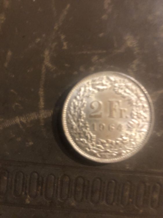 Silbermünze 2 Franken Helvetia 1964 Schweiz | Kaufen auf Ricardo