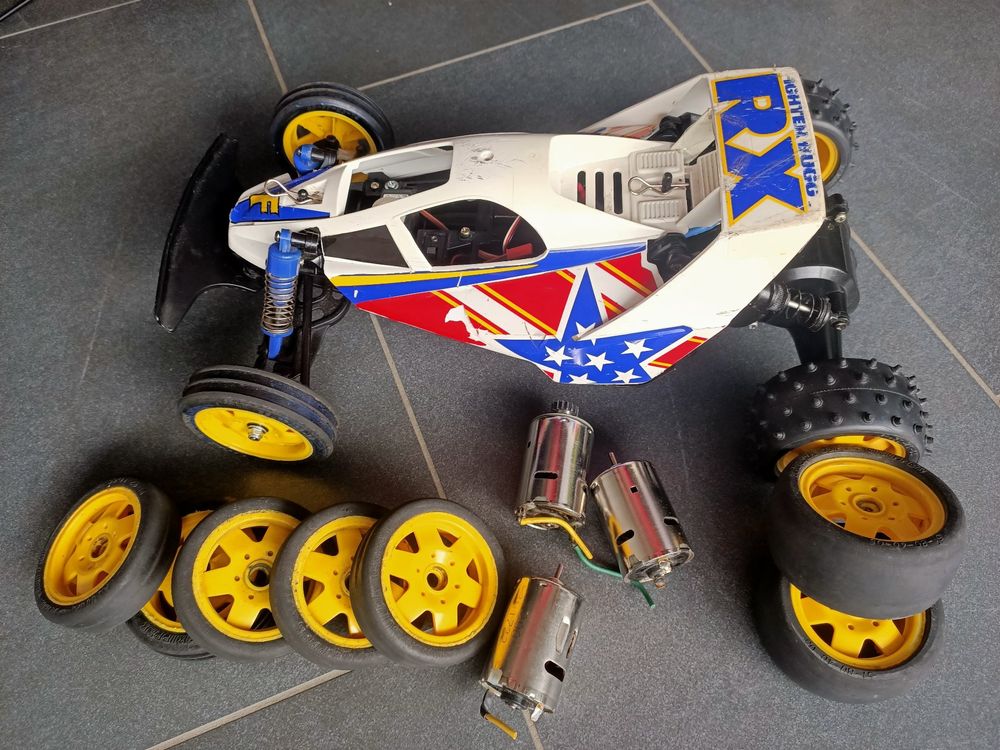 Tamiya Fighter Buggy RX, 1/10 2WD offroad RC Auto, DT-01 (Gebraucht) in ...