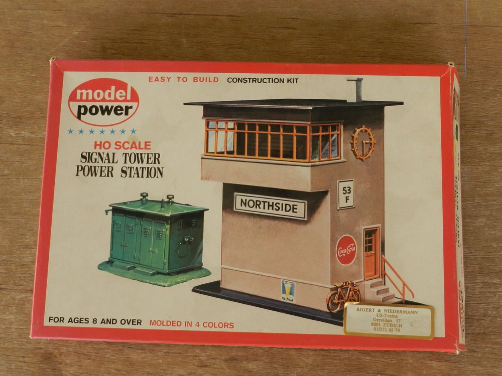 Model Power H0 Signal Tower / Power Station (Neu und originalverpackt ...