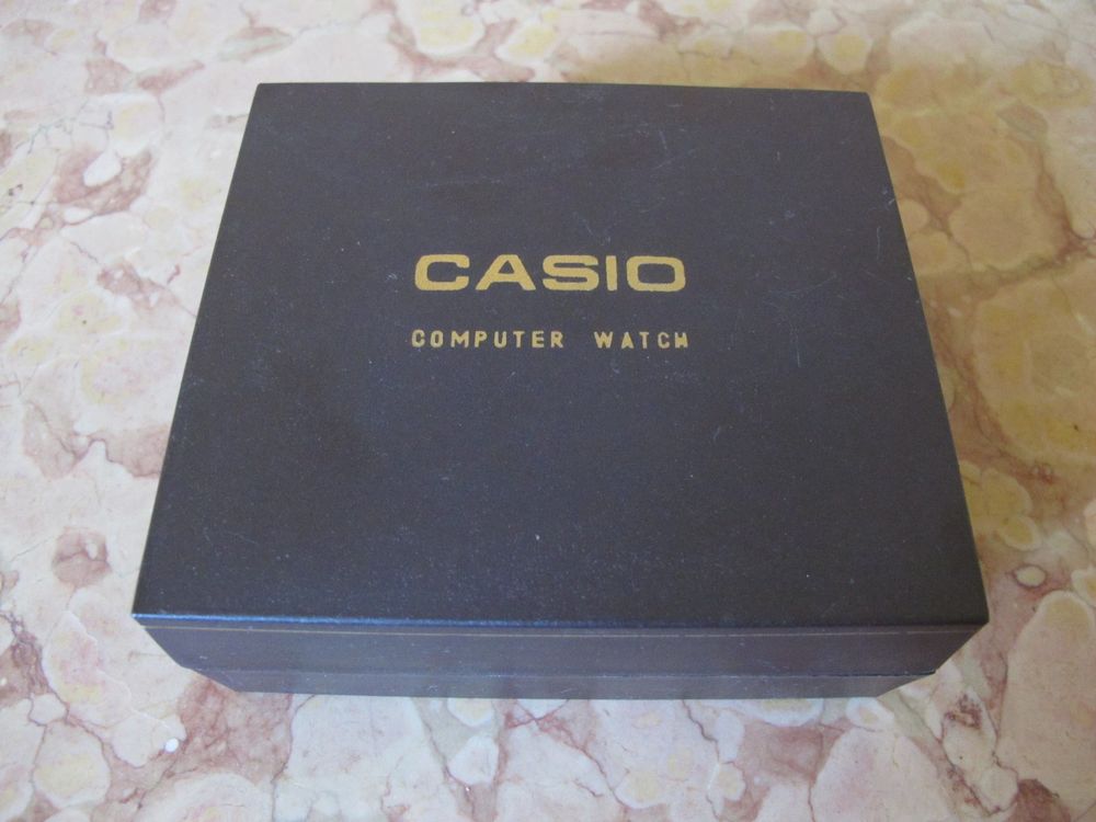 Casio Computer Watch Box Vintage ca 70er Jahre Sehr Selten (Gebraucht ...