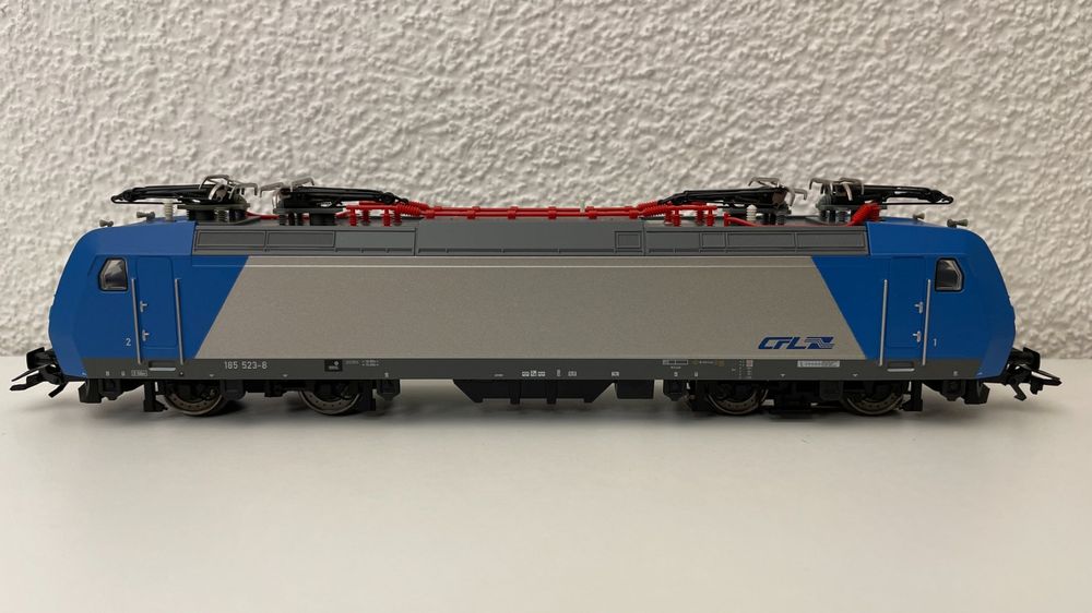 Märklin 36853 (185 523-8), Silber / Blau, Digital, incl. OVP (Gebraucht ...