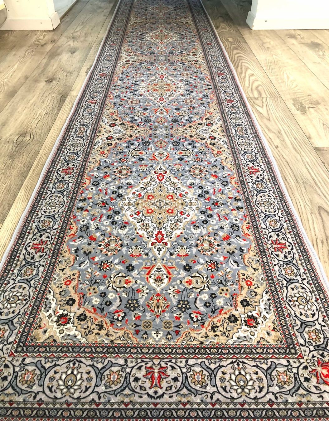 Stilvolle Teppich Laufer Boho Fotos