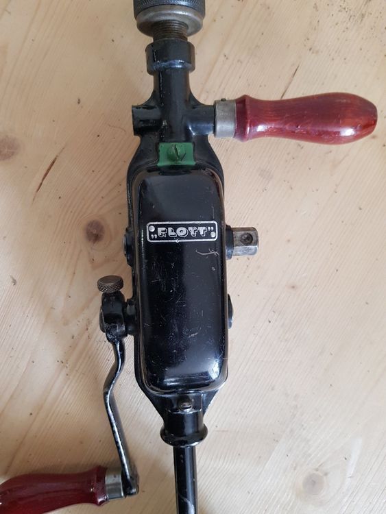 Antiker Flott Hand Bohrer Handbohrmaschine Bohrmaschine (Gebraucht) in ...