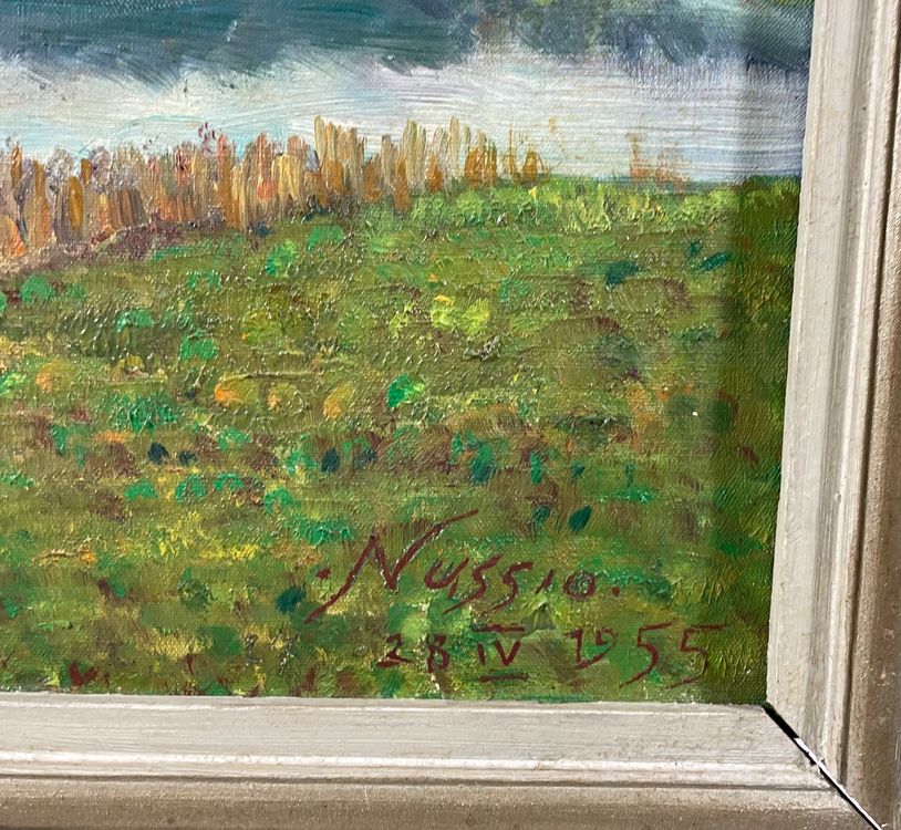 Oskar Nussio (1899-1976) grosses Gemälde - Landschaft (Gebraucht) in ...