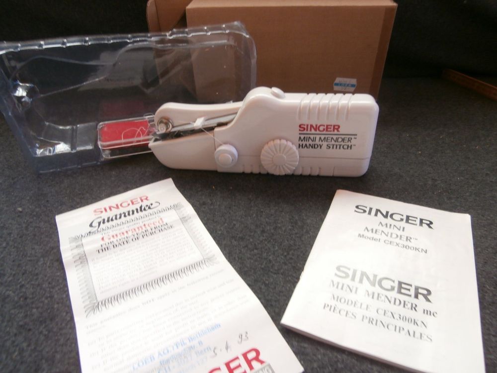 Singer Hand Nähmaschine "mini mender Handy Stitch" (Gebraucht) in ...