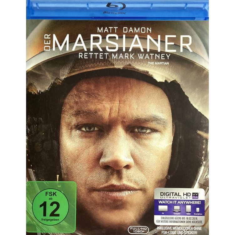 Der Marsianer - Rettet Mark Watney - Blu-ray (Gebraucht) in Jonschwil ...