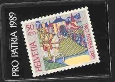 Pro Patria 1989 Markenheft, Typ 1c Bank, postfrisch, selten! | Kaufen auf Ricardo