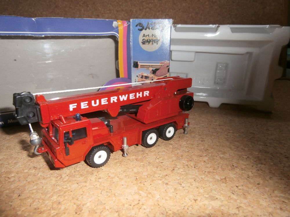 SIKU 3127 FAUN Autokran 'Feuerwehr' | Kaufen auf Ricardo