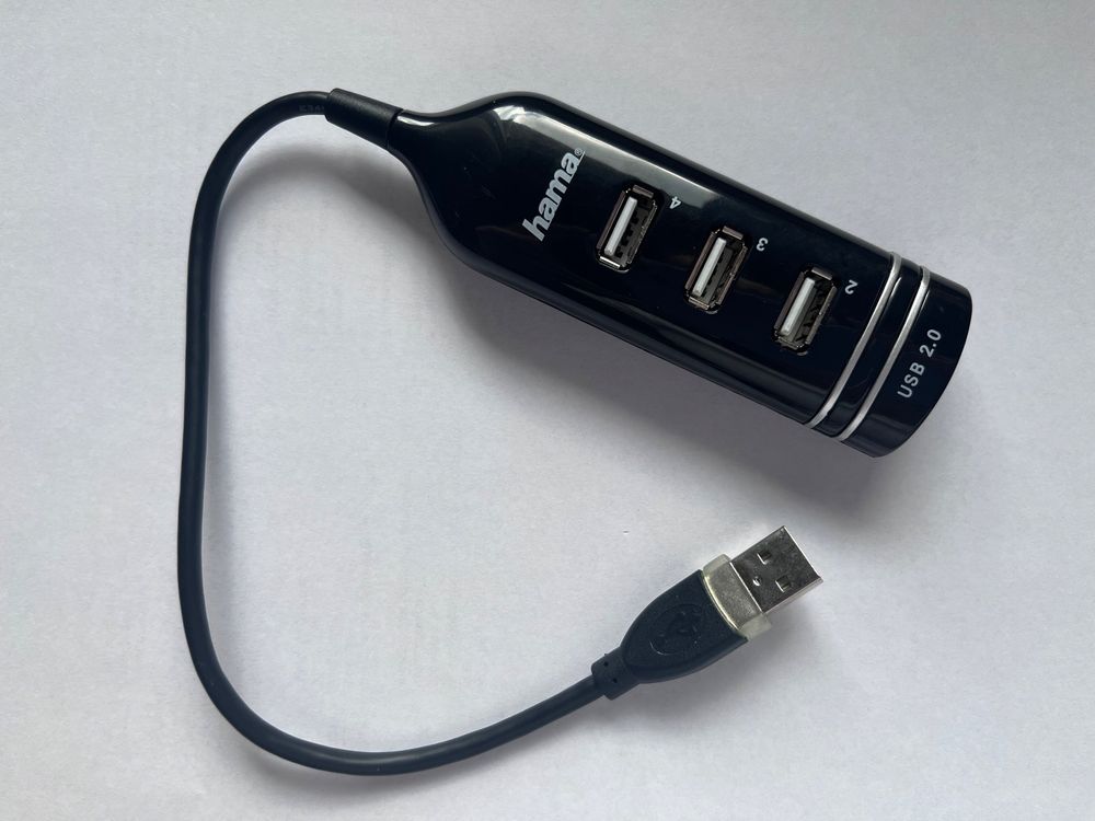 Hama USB 2.0 Hub 4 way Adapter | Kaufen auf Ricardo