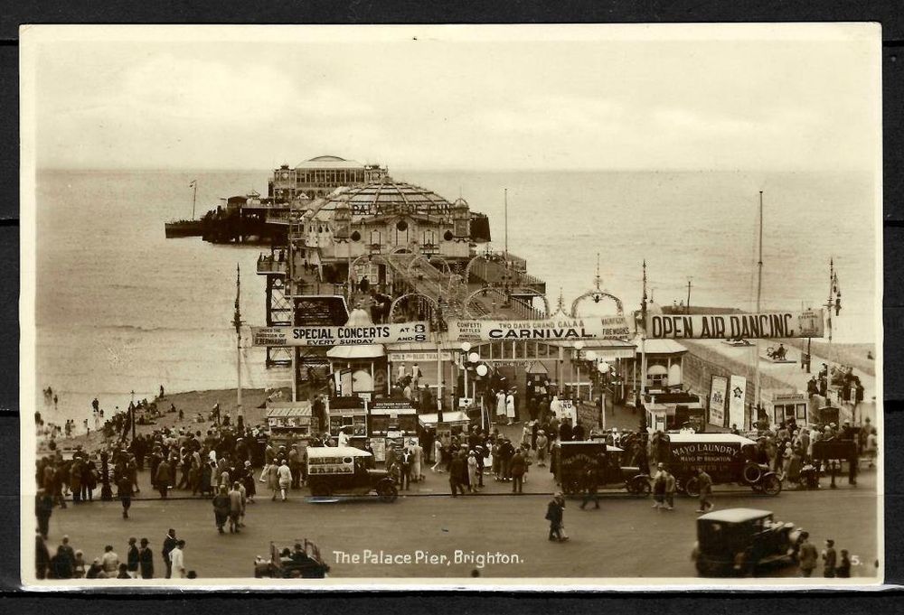 Top 1929 Postkarte Brighton (England) - The Palace Pier (Gebraucht) in ...