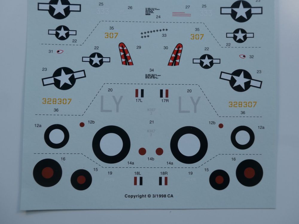 1/72 Recon Birds - Mosquito - F5E Lightning -Spitfire Mk1&IV (Gebraucht ...