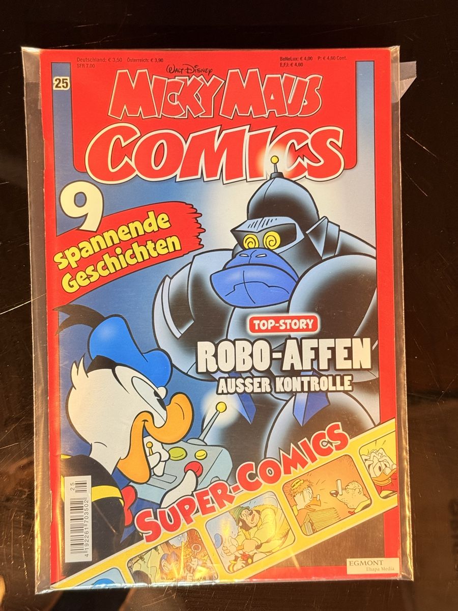 Micky Maus Comics Nr. 25 - Robo-Affe ausser Kontrolle! (Neu und ...