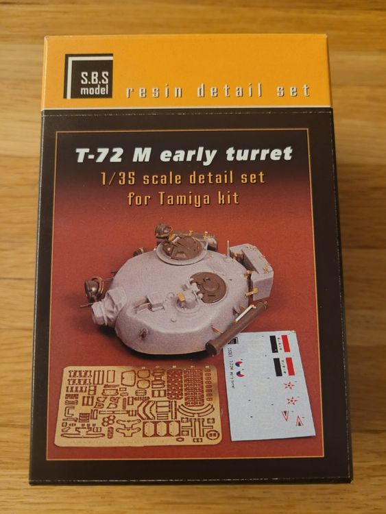 SBS Model 35003 T-72M early turret for Tamiya 1/35 (Neu (gemäss ...