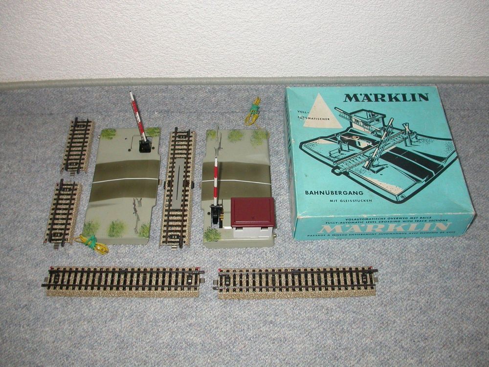 Märklin automatischer Bahnübergang 7192 | Kaufen auf Ricardo