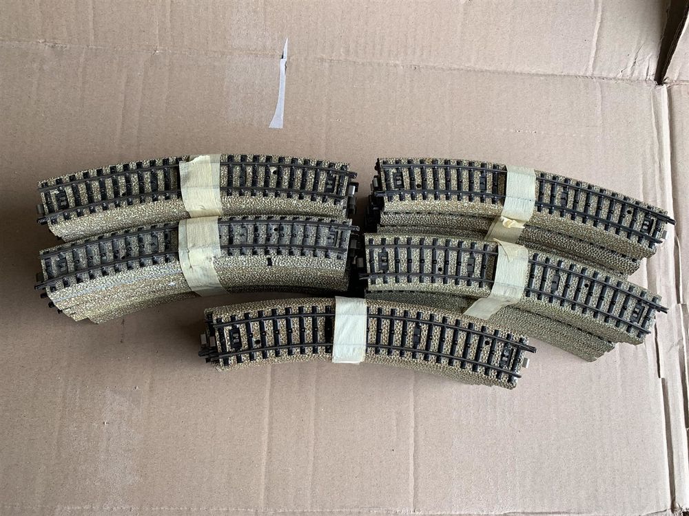 50x Marklin 5100 Schinen geboden rails courbe M (Gebraucht) in ...