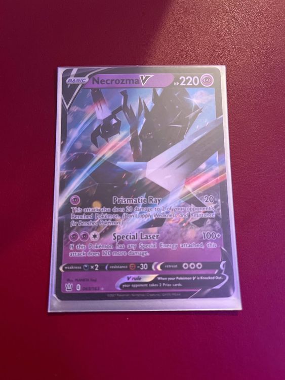 Pokémon Karte, Necrozma V | Kaufen auf Ricardo
